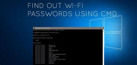 Hur man hittar Wi Fi lösenordet för ditt nuvarande nätverk med CMD