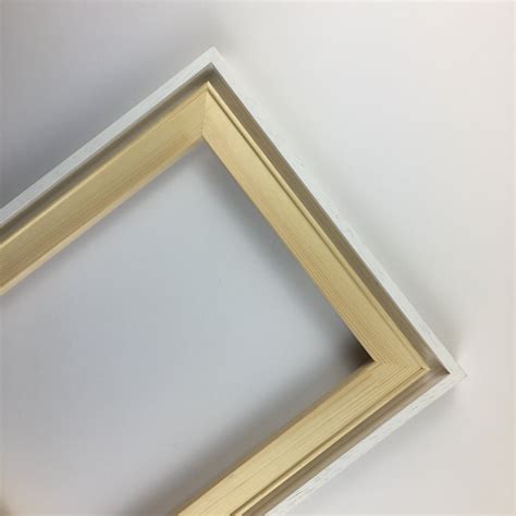 Canvas Edge Frame Duo Pack Complete With A Stretcher Bar Frame