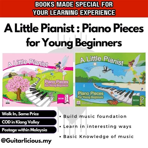A Little Pianist Piano Pieces For Young Beginners Book 1 2