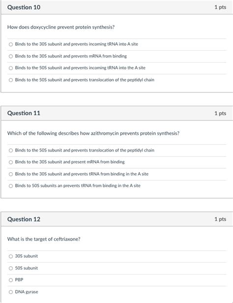 Solved How Does Doxycycline Prevent Protein Synthesis Binds