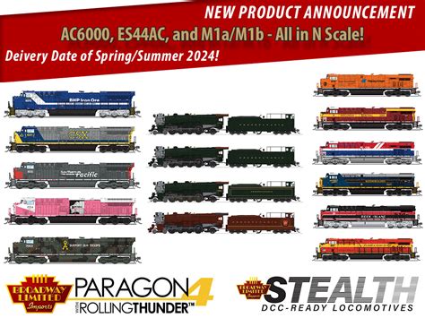 New Product Announcement Ge Ac6000 Prr M1am1b And Es44ac