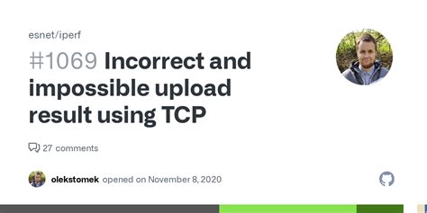 Incorrect And Impossible Upload Result Using TCP Issue Esnet Iperf GitHub