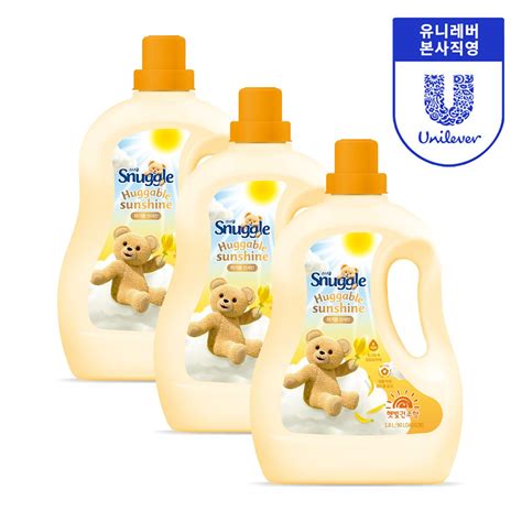 스너글 섬유유연제 허거블 선샤인 1 8l X 3 Ssg Com