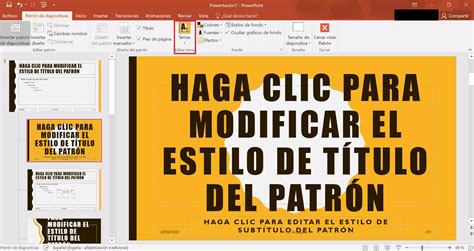 Powerpoint Crear Y Editar Un Patrón De Diapositivas Ionos México