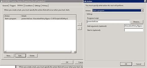 Running A Script From Task Scheduler Programming And Development