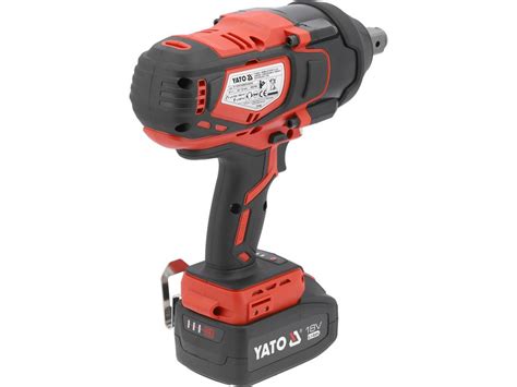 Аккумуляторный ударный гайковерт 18 В 3/4" 2000 Нм YATO YT-828075 Yato ...