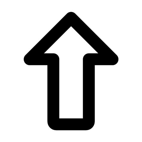 Arrow Block Up Vector SVG Icon SVG Repo