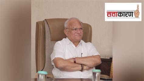 Pressure Politics Within Bjp By Sudhir Gadgil In Sangli सांगलीचे आमदार सुधीर गाडगीळ यांचे