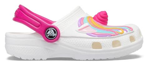 Кроксы Crocs Kids Fun Lab Classic I AM Unicorn Clog White C8-25-15.5 см ...