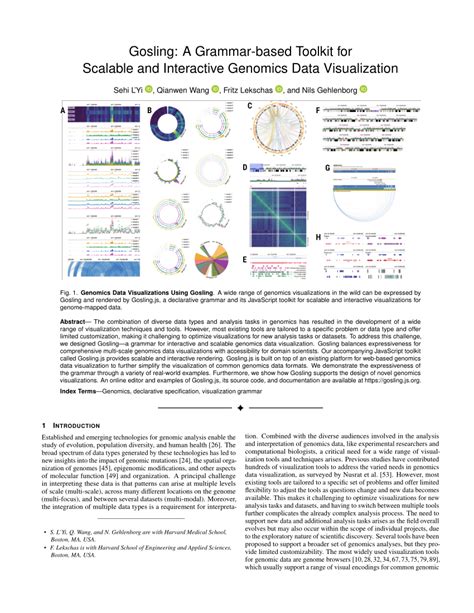 PDF Gosling A Grammar Based Toolkit For Scalable And Interactive Genomics Data Visualization