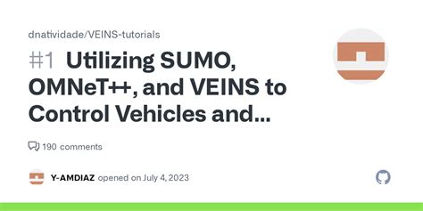 Utilizing Sumo Omnet And Veins To Control Vehicles And Send Messages In Simulation · Issue