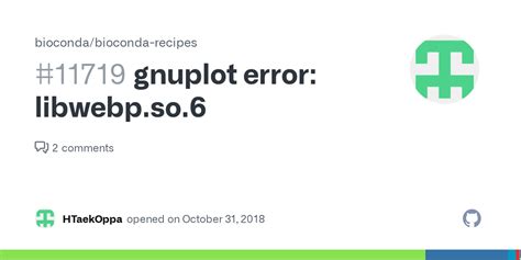 Gnuplot Error Libwebp So Issue Bioconda Bioconda Recipes GitHub