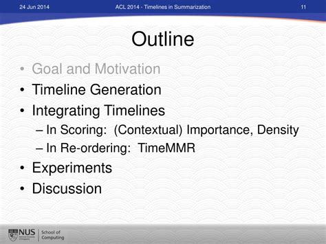 Ppt Exploiting Timelines To Enhance Multi Document Summarization Powerpoint Presentation Id