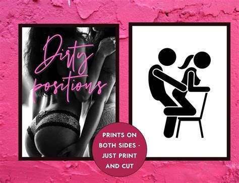 Sex Position Cards Sex Games Sexy Games Foreplay Game Naughty Gift For Him Sexy Gift For