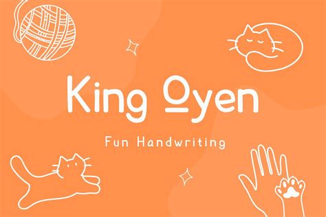 King Oyen Regular Font Xfontspro