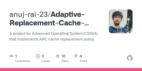 GitHub Anuj Rai Adaptive Replacement Cache ARC Algorithm A Project For Advanced Operating