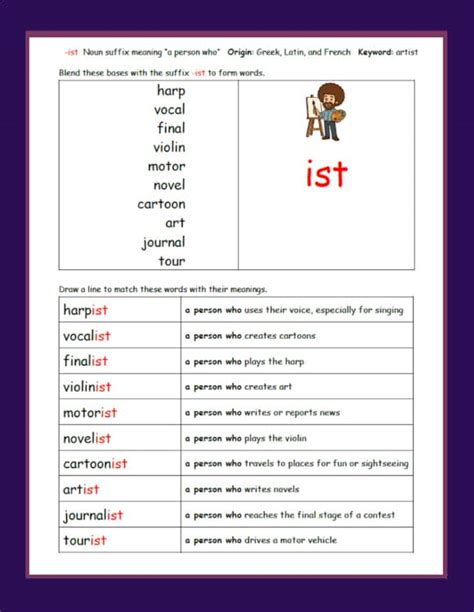 Ist Suffix Lesson Plan Word Study Spelling And Board Game By My Og Files