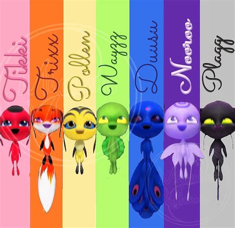 Todos los kwaimis y sus nombres 🐞🦊🐝🐢🦃🦋🐱 - Todos los kwaimis y sus ...