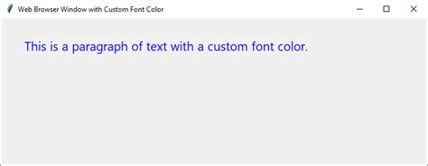 将 Web 浏览器窗口添加到 Tkinter 窗口