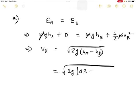 A Small Block Of Mass M Slides Without Friction Around The Loop The