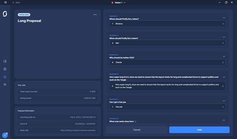 [bug report] proposal with multiple questions forces to answer every