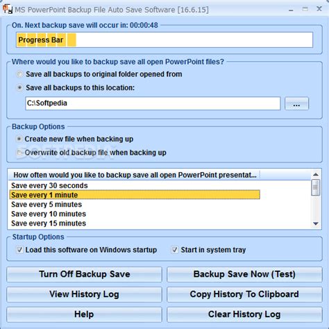 Ms Powerpoint Backup File Auto Save Software Download Free Windows