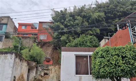 ¿qué Pasó En La Colonia Santa Rosa De Xalapa Con El Derrumbe Por Lluvias
