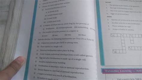 Choose The Most Appropriate Answer A Internal Fertilisation Occurs Acr