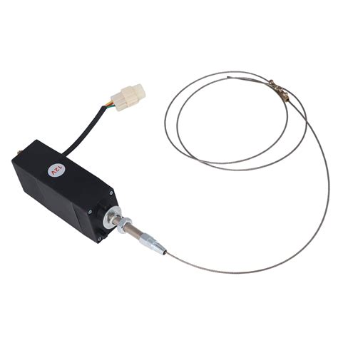 Diesel Engine Shutdown Solenoid Valve Generator Set Electric Throttle