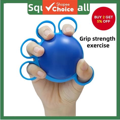 Grip Exercise Ball Hand Squeeze Trainer For Fingerwrist Strength