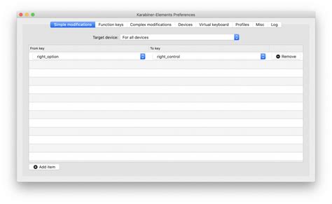 Ways Of Modifying Macos Keyboard S Right Option To Control For Mac Pro Systutorials