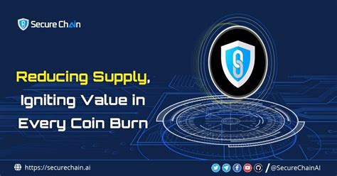 Scai Securechainai Blockchain Coin Deflationary Aidriven Dapp Securechain Ai