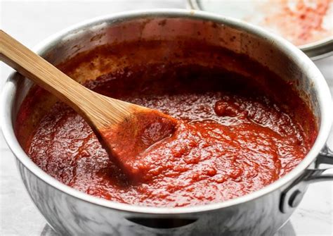 Томатная паста — рецепт красного соуса для пиццы, мяса и овощей ...