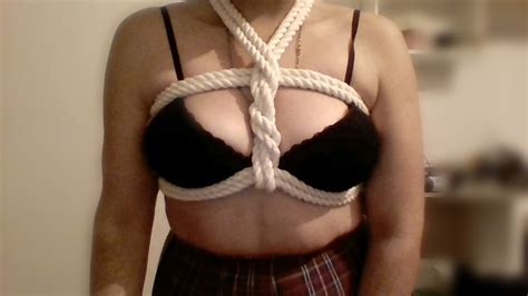 I Tried My Hand At Some Self Bondage Tutorials The Rope Is Kinda Thick