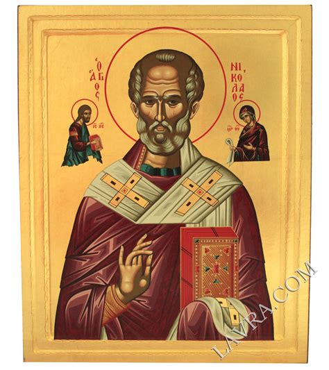 Греческая икона Святитель Николай Чудотворец 36x29 см Иконы греческие 4 020 00 грн