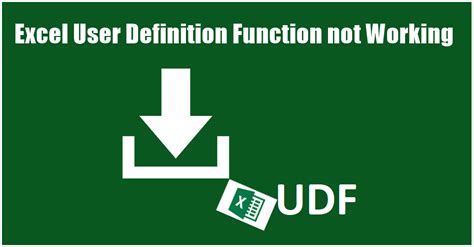 Excel Udf Not Calculating Heres How To Fix It Softwarekeep