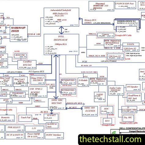Dell Latitude E LA P Discrete Schematic Diagram The Tech Stall