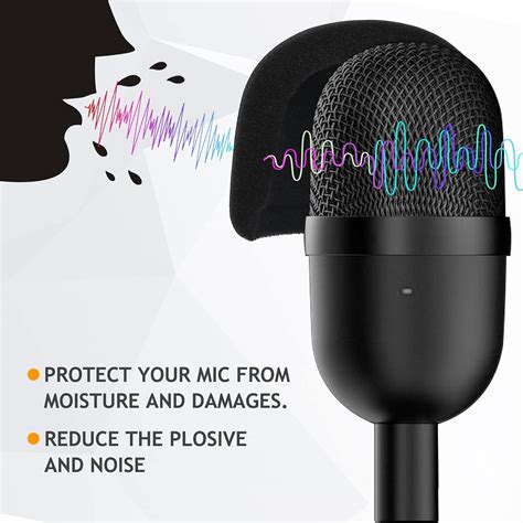 Razer Mini Shock Mount With Foam Windscreen Cover Anti Vibration Suspension Shockmount Mic