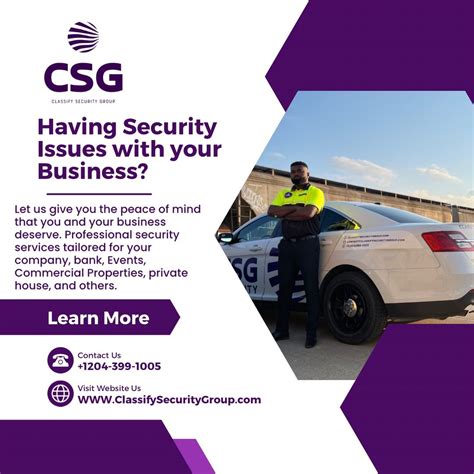 Classify Security Group On Linkedin At Csg We Deliver Unparalleled