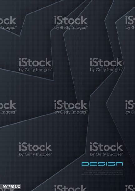 벡터 추상 종이 잘라 배경 미래 커버 디자인 유행 안내 책자 서식 파일 0명에 대한 스톡 벡터 아트 및 기타 이미지 0명 3차원 형태 개념 Istock