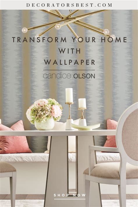 Candice Olson On Transforming Your Home With Wallpaper Candice Olson