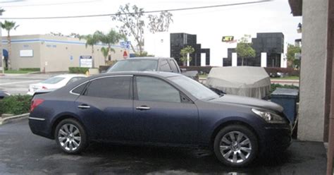 [사진]투톤컬러의 에쿠스 실차이미지 첫 노출