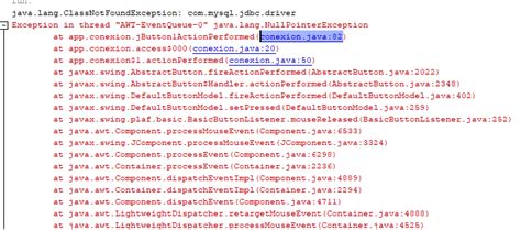 conexión mysql con java stack overflow en español