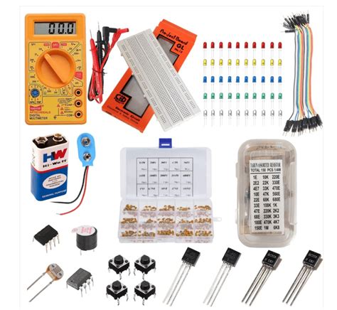 Basic Electronics Kit Rgrj Aiiot Technologies