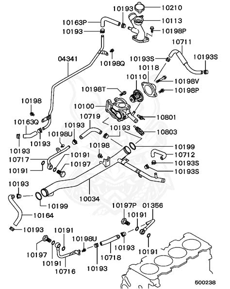 1308A012 - Mitsubishi - Sensor Unit, Water Temperature - Nengun Performance