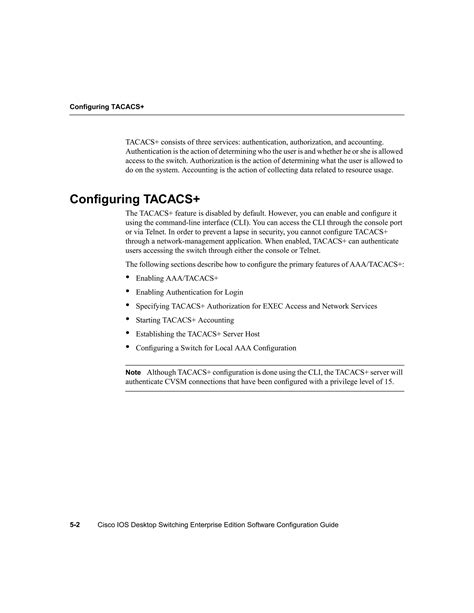 tacacs pdf computer peripherals computing