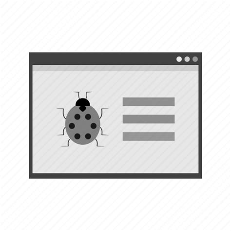 Browser Bug Computer Crawler Internet Search Window Icon