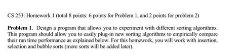 Solved Cs 253 Homework 1 Total 8 Points 6 Points For