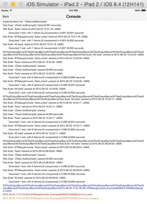 GitHub Startry STDebugConsole Debug Console In Your IOS App