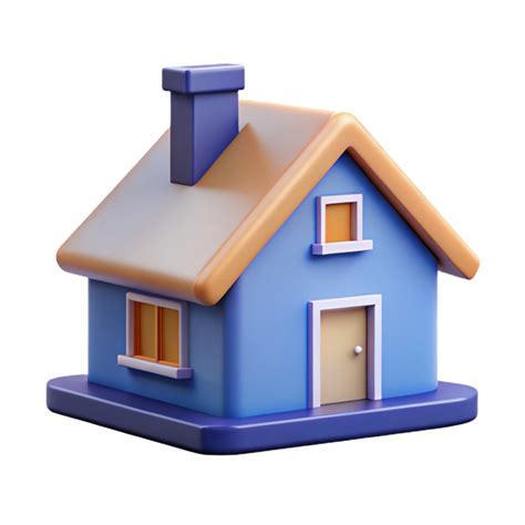 Alluring Ethereal Futuristic Clean Lines Depicting A Simple House Flat Color Minimal With